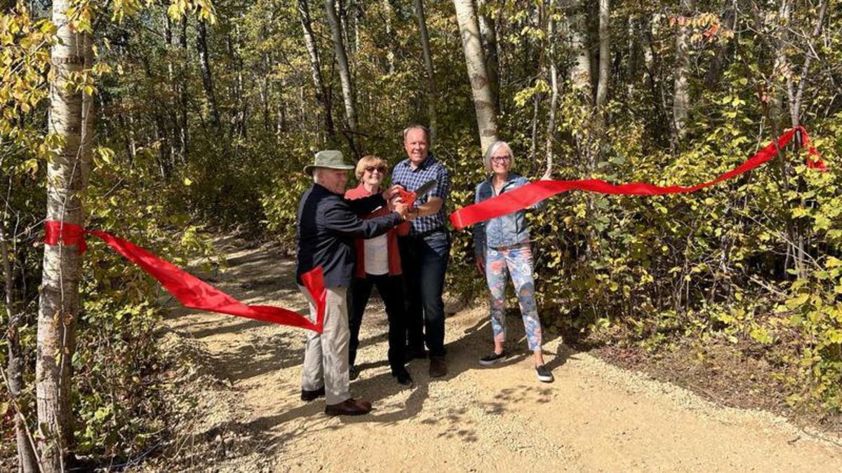 Lacombe County holds grand opening of new Burns Nature Park, donated ...