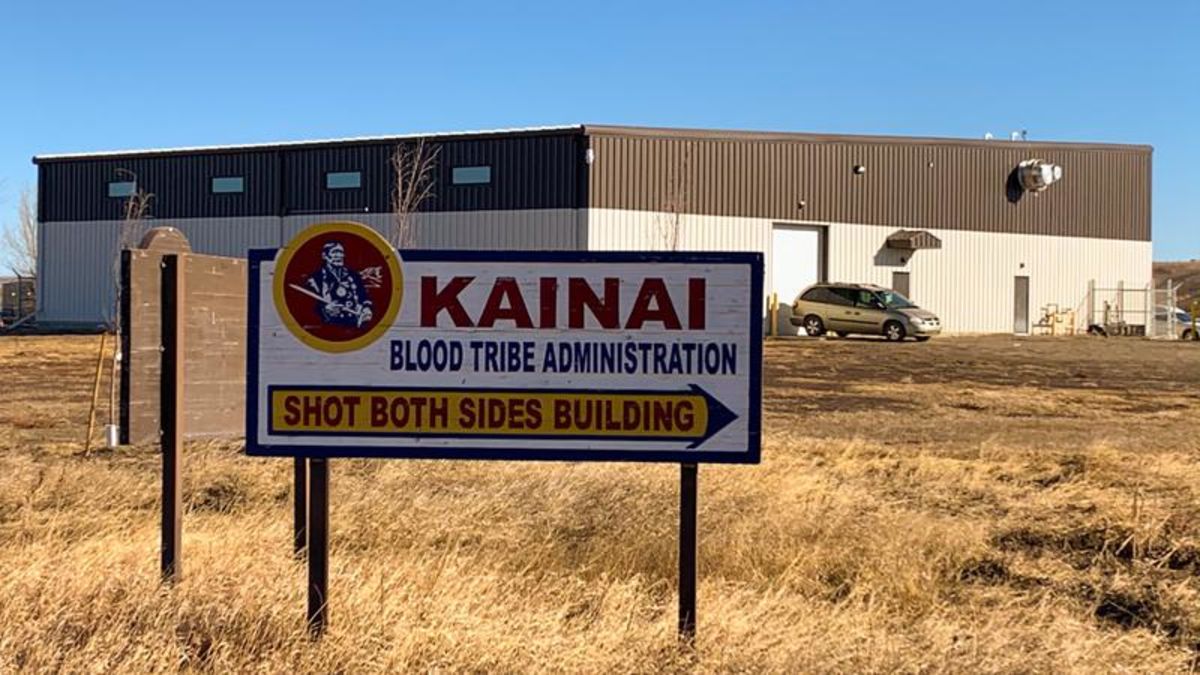 Blood Tribe aims to preserve Blackfoot language through new sign ...