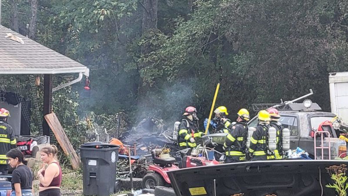 Shed destroyed, minor damage to home in fire on SFN #1 reserve ...