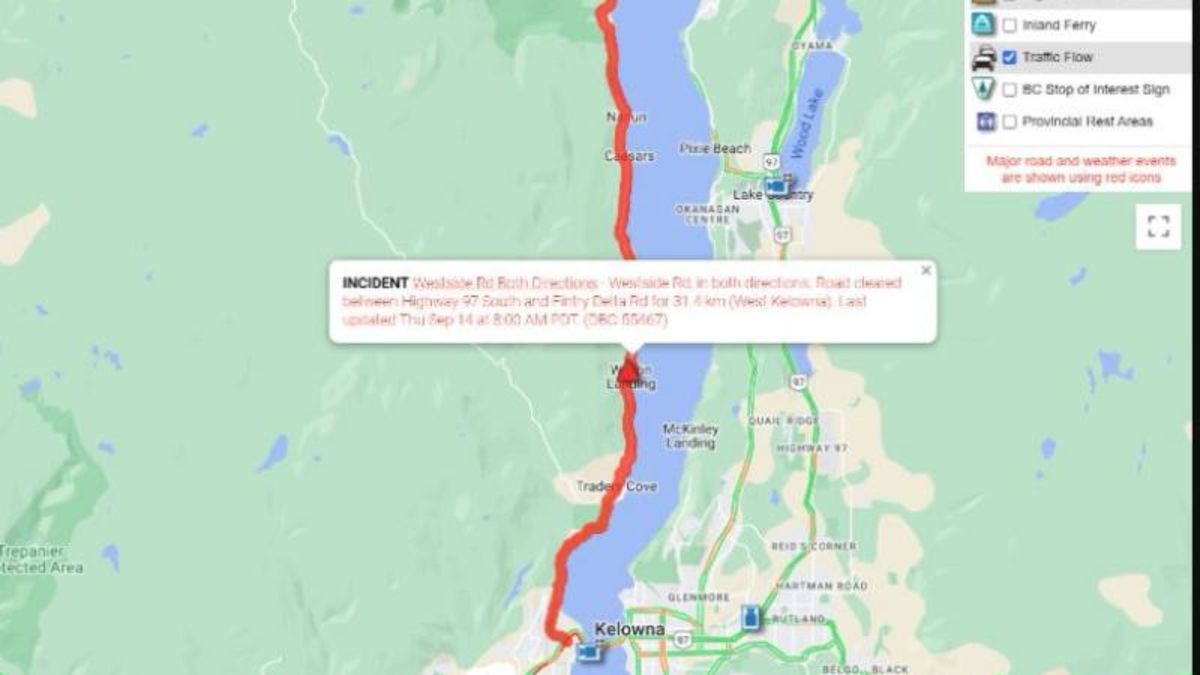 More fire evacuees allowed to go home, Westside Road reopens | Kelowna ...