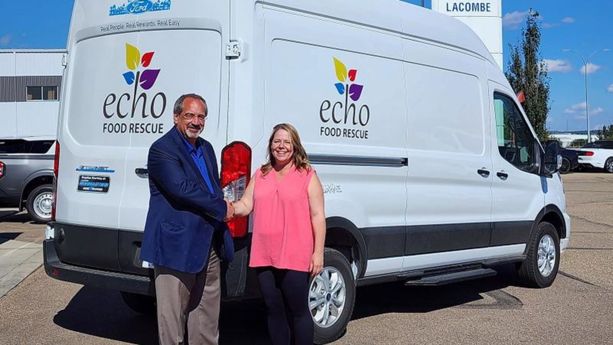 EV donated to Echo Food Rescue | rdnewsnow.com