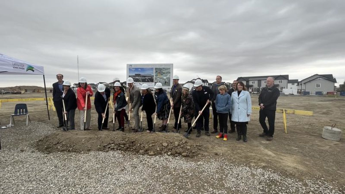 Ground broken at site of new west Lethbridge elementary school | Lethbridge News Now