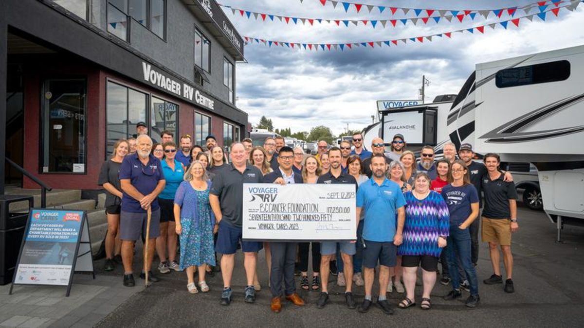 Local RV dealer on track to surpass charitable donation goal | Vernon ...