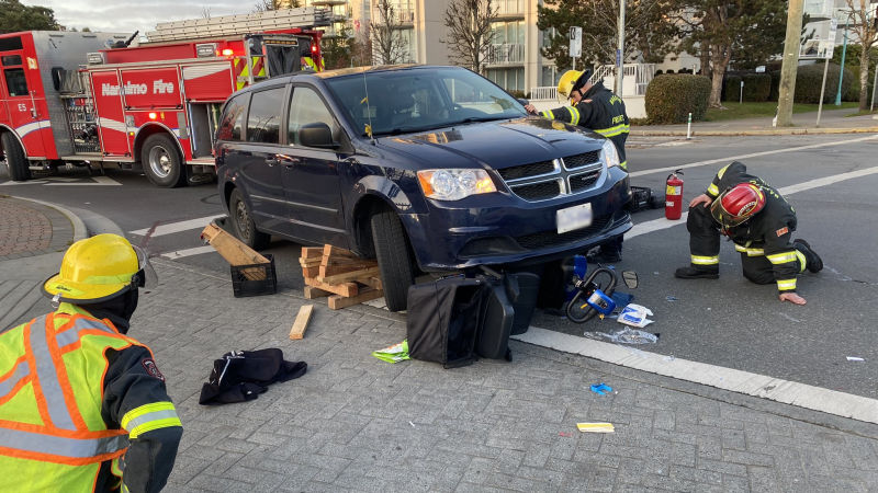 Nanaimo senior sustains ‘very serious injuries’ after being pinned ...