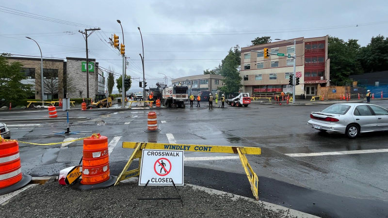 Paving begins along Terminal Ave. in downtown Nanaimo | 88.5 The Beach