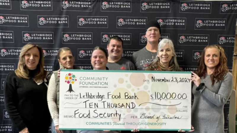 $138,500 being donated to food security programs in southern Alberta ...