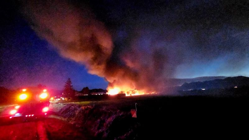 Update: Chilliwack fire chief says fire that destroyed 2 barns appears ...