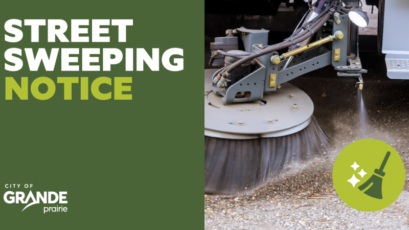Street sweeping in Grande Prairie begins June 2 | EverythingGP