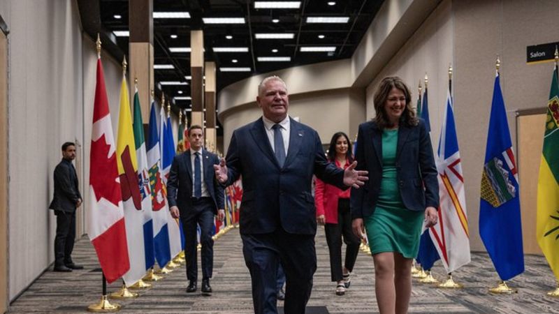 Premiers Danielle Smith and Doug Ford agree to study new energy ...