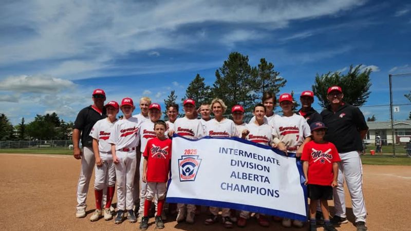 Medicine Hat U13 Jr. Mavs off to little league championship for second ...