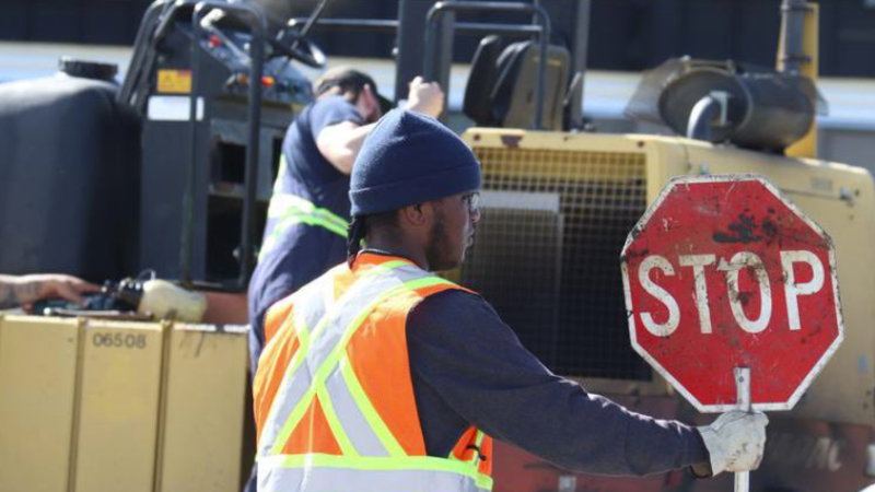 Road work on Range Road 31 | EverythingGP