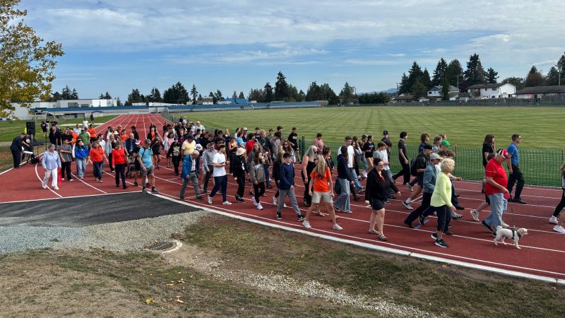 New high-end Parksville running track officially unveiled ...