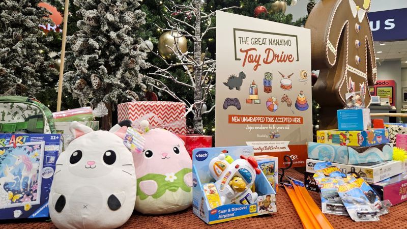 Family games & stuffies in short supply as Great Nanaimo Toy Drive ...