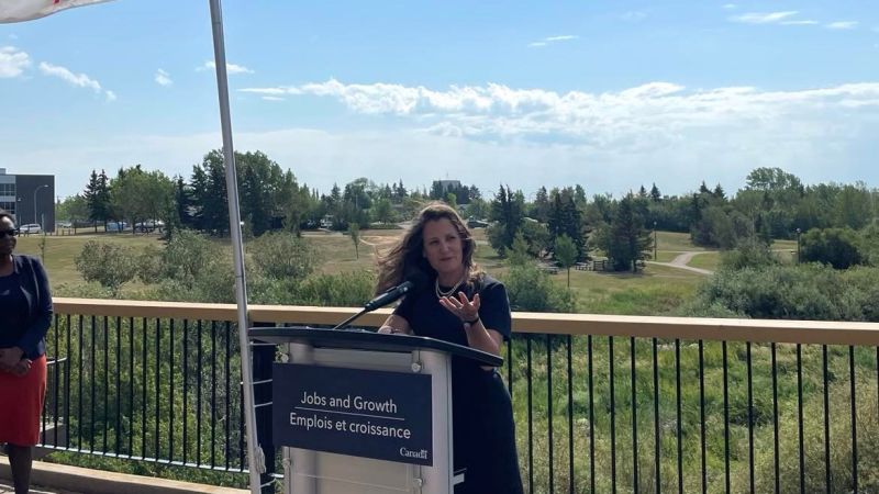 Deputy Prime Minister Chrystia Freeland visits home | EverythingGP