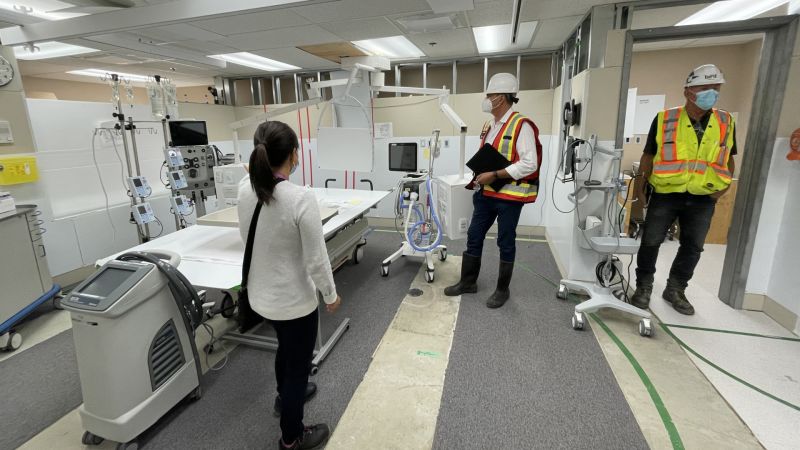 ‘Level of engineering is phenomenal:’ NRGH ICU construction well ...