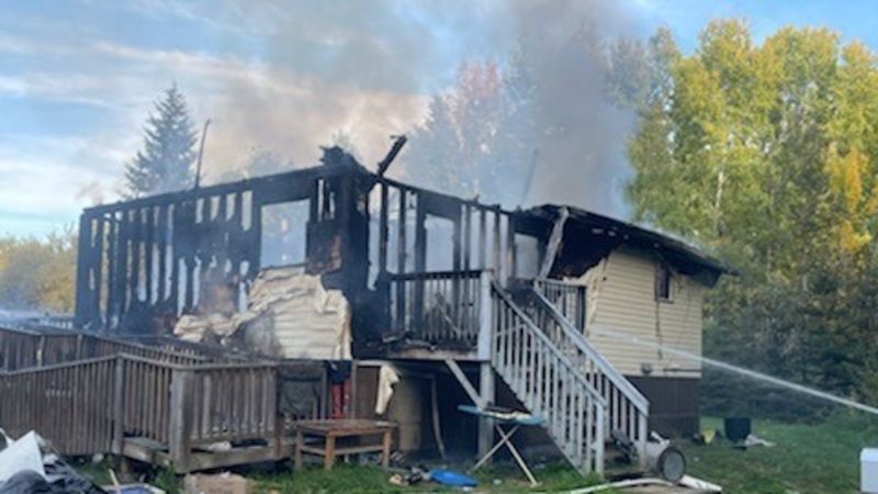 Chateh RCMP are investigating a house fire | EverythingGP