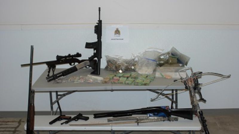 Drugs, guns and cash seized in Houston drug bust | CKPG Today