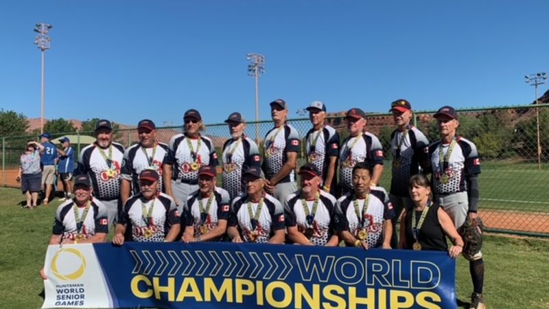 Lethbridge Old Dogs win softball gold | Lethbridge News Now