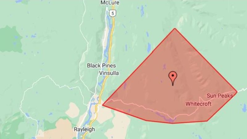 Vehicle crash knocks out power to over two thousand north of Kamloops ...