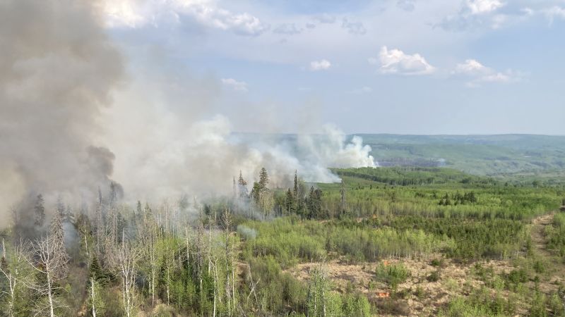 Evacuation order issued as Stoddard Creek wildfire grows | CKPG Today