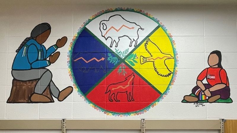 Indigenous murals created for Wembley schools | EverythingGP