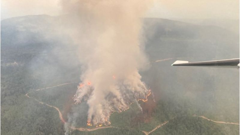 Powers Creek Wildfire Near Smithers Downgraded To Evacuation Alert