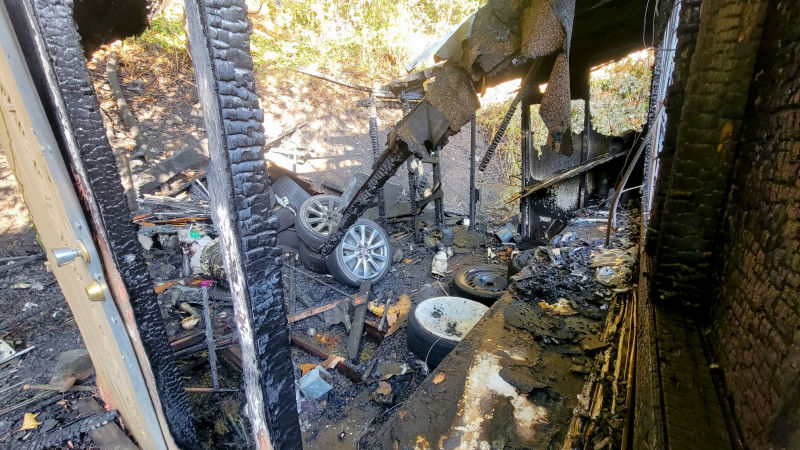 Small shed containing tires ignited behind Nanaimo German Cultural ...